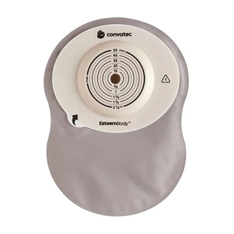 Convatec Esteem Body Soft Convex One Piece Closed End 9 10 55mm