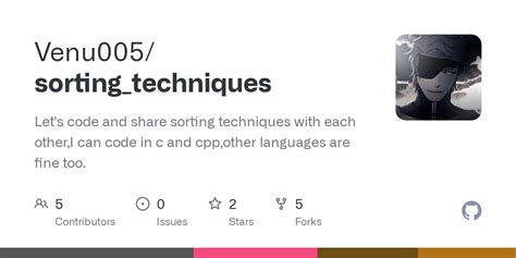 Github Venu005sortingtechniques Lets Code And Share Sorting