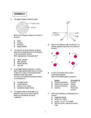 The Diagram Shows A Model Of An Atom Doc Template PdfFiller
