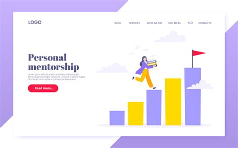 커리어 래더 클라이밍 및 목표 성취 비즈니스 컨셉 플랫 스타일 디자인 벡터 일러스트 경제에 대한 스톡 벡터 아트 및 기타 이미지