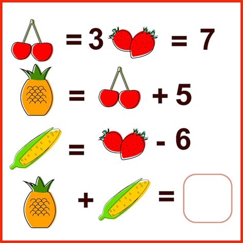 Premium Vector Math Task Additional Education4