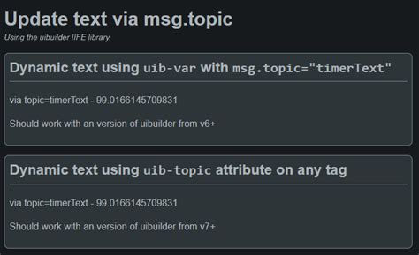 Uibuilder Node Shows A Table General Node Red Forum