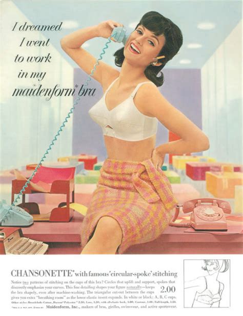 I Dreamed Vintage Maidenform Bra Ads From The 1940s And 1950s