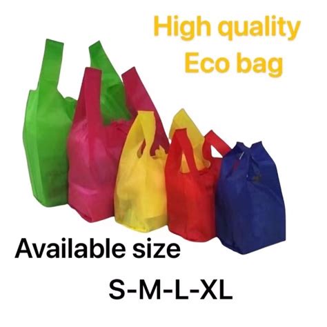 Multi Purpose Eco Bag 5sizes Shopee Philippines