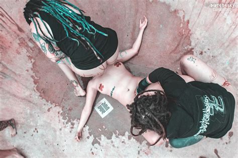 Alternative Individuals Have Sex At A Skate Park While Being Pissed On