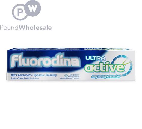 Wholesale Fluorodine Ultra Active Toothpaste 100ml Pound Wholesale