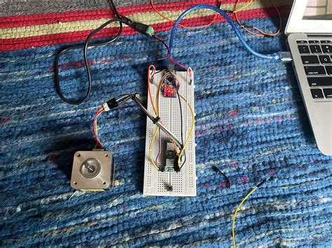 Working On An Arduino Nano Project For My College Stepper Motor Is
