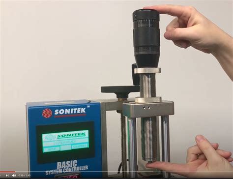 Video Sonitek Vcu Instructions Heat Staking Process Control Sonitek Corporation