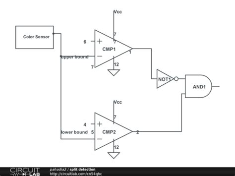 Split Detection Circuitlab
