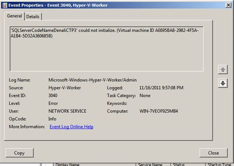 Ryan Suryanto Blog Hyper V Virtual Machine Could Not Be Initialized