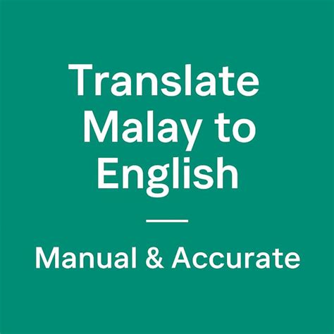 Translate Malay To English And Vice Versa Accurately By Khairul2393