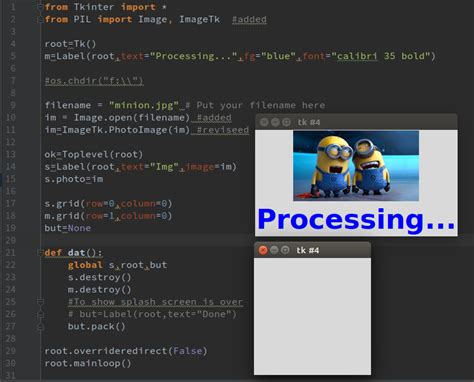 Python Cannot Insert A Image In Tkinter Label Even After Anchoring It Stack Overflow