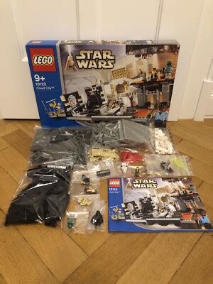 Lego 10123 Cloud City All Minifigures Boba Fett Star Wars Rare 100