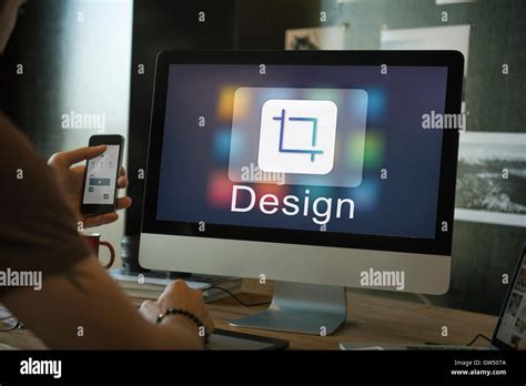 Design Software Resize Icon Concept Stock Photo Alamy