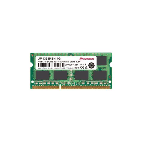 DDR3 1333 SO DIMM JetRam Wisdomlink