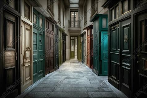 Mystifying Surreal Doors Choices Generate Ai 4255185