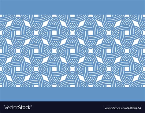Lattice Geometric Seamless Pattern Design Trendy Vector Image