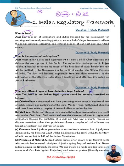 Indian Regulatory Framework Pdf