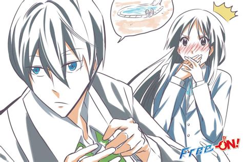 Safebooru 1boy 1girl Akiyama Mio Black Eyes Black Hair Blue Eyes