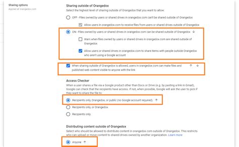 Orangedox Blog Change Google Drive Share Permissions