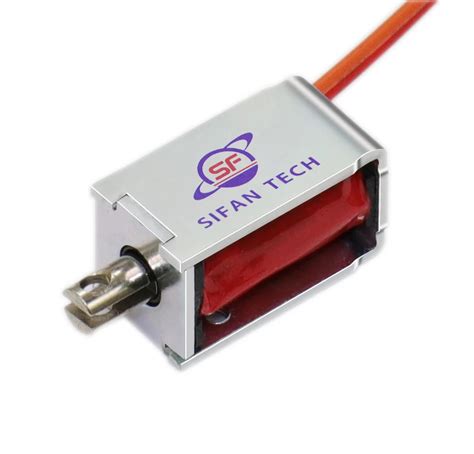 Ac 220v 미니 적층 솔레노이드 저렴한 비용으로 오픈 프레임 푸시 풀 전자석 솔레노이드 3d 프린터 관형 전자석