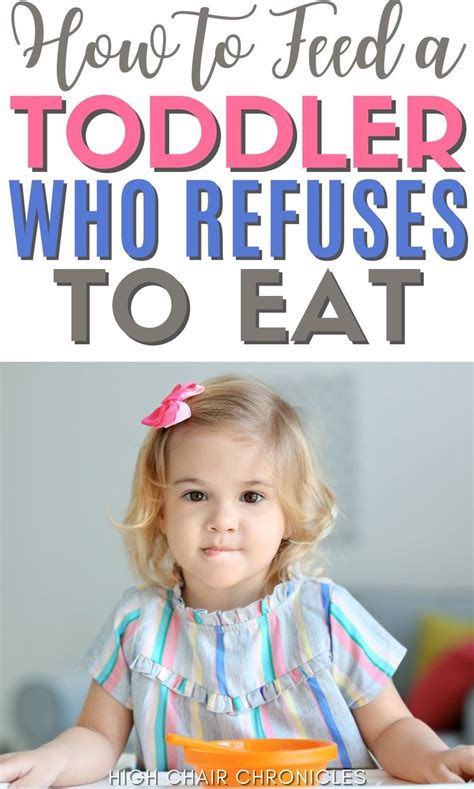 Toddler absolutely refusing to eat? Try some of these tricks. | Picky eating toddler, Picky ...