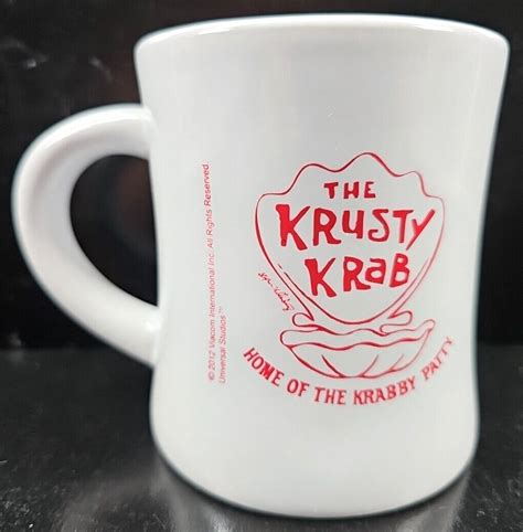 The Krusty Krab Home Of The Krabby Patty Mug Spongebob Squarepants