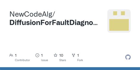 Github Newcodealgdiffusionforfaultdiagnosis