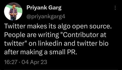 Priyank Garg On Linkedin Opensource Contributions Community