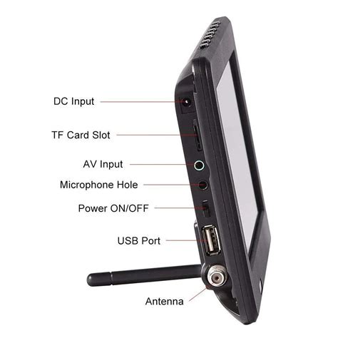 dvb t2 atsc isdb t נייד דיגיטלי טלוויזיה 7 9 10 inches חכם טלוויזיה