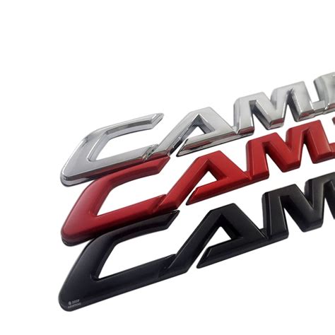 1 X Metal Camry Letter Logo Car Auto Rear Trunk Emblem Badge Sticker