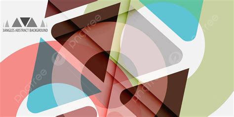 Geometric Colorful Abstract Background Pattern Structure Layout Vector