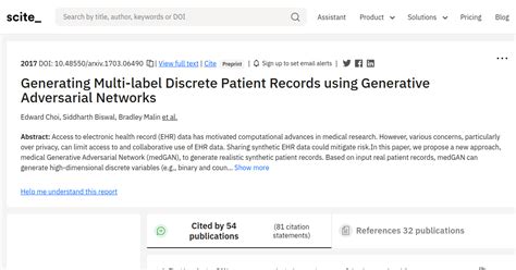 Generating Multi Label Discrete Patient Records Using Generative