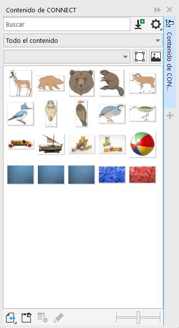Coreldraw Ayuda Buscar Clipart Y Otras Imágenes Con La Ventana Acoplable Connect Content