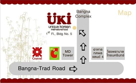 Uki Korean Restaurant Map