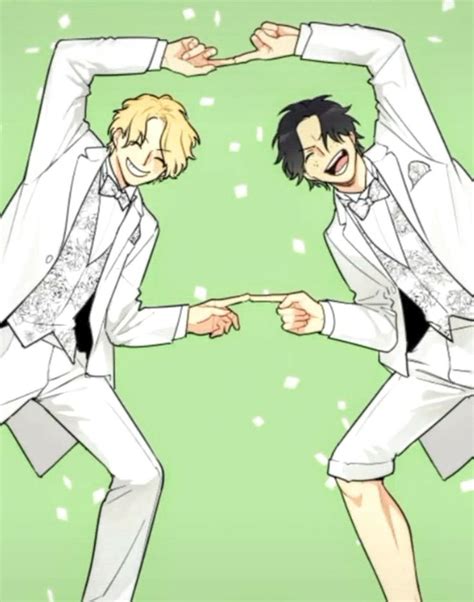 Anh em Ace và Sabo trong One Piece