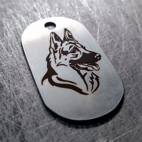 Адресник для собаки с гравировкой в Липецке Мастерская LaserDo
