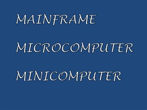 types of computer pptx desktops computing