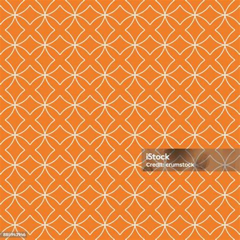 오렌지 기하학적 인쇄입니다 원활한 패턴 0명에 대한 스톡 벡터 아트 및 기타 이미지 0명 기하 도형 대칭 Istock