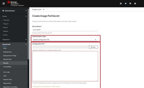 openshift advanced cluster management for kubernetes acm と aws 環境への