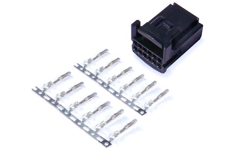 Haltech Plug And Pins Only 12 Pin Tyco Ht 030005 Fast Lane Spares