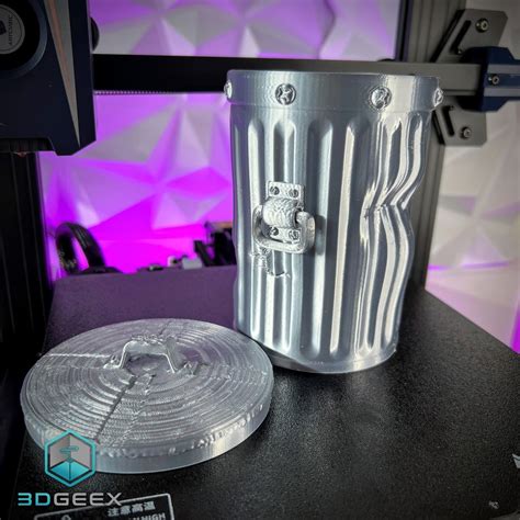 Battered Desktop Trash Can 3d Model By 3dgeex On Thangs