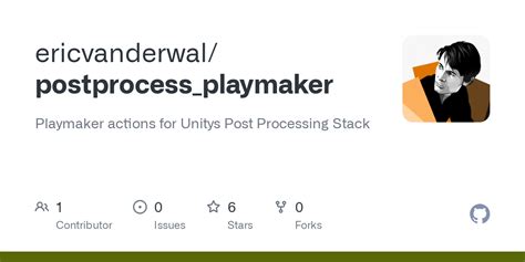 Github Ericvanderwalpostprocessplaymaker Playmaker Actions For