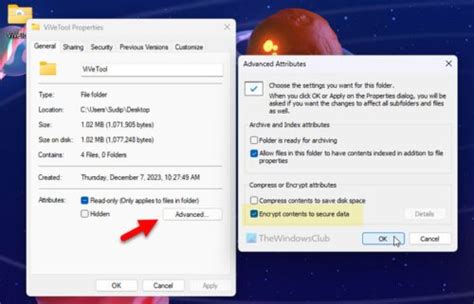 a problem is preventing this folder from being encrypted