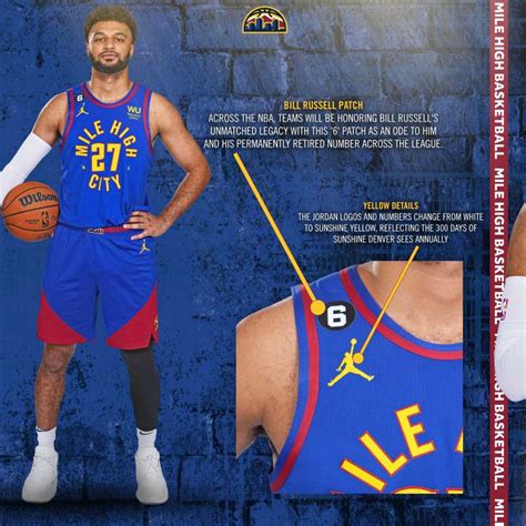 Denver Nuggets 2022 23 Statement Edition Jersey Revealed Basketball