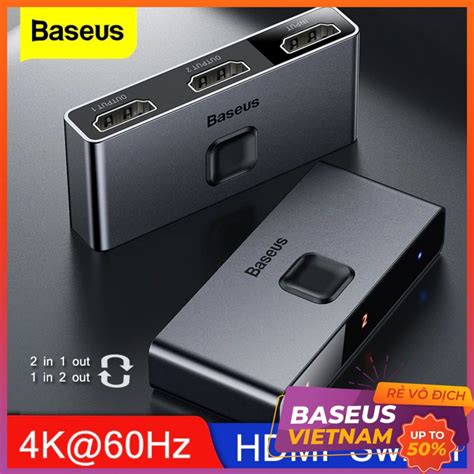 Baseus Matrix Hdmi Splitter Way Hdmi Splitter Shopee Philippines