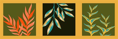 전단지 디자인을위한 미적 잔인 한 포스터 이국적인 정글 현대 벽지 추상적 인 배경 추상적 인 식물 꽃 템플릿 디자인 0명에 대한 스톡 벡터 아트 및 기타 이미지 Istock