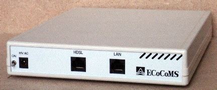 ECoCoMS Ltd - Modem xDSL-Ethernet