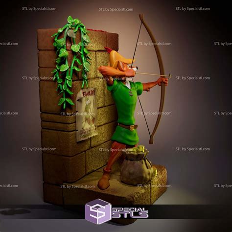 Robin Hood Disney Classic 3d Printing Models Specialstl