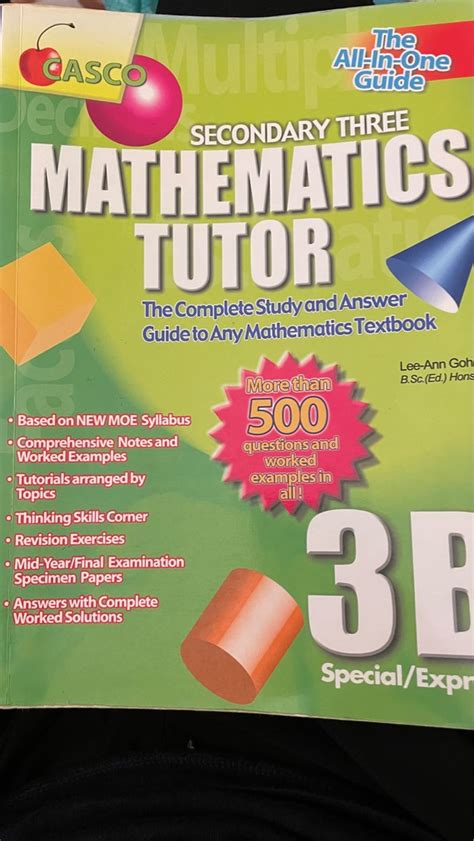 Form 3 Maths Exercise Book 興趣及遊戲 書本 And 文具 書本及雜誌 補充練習 Carousell